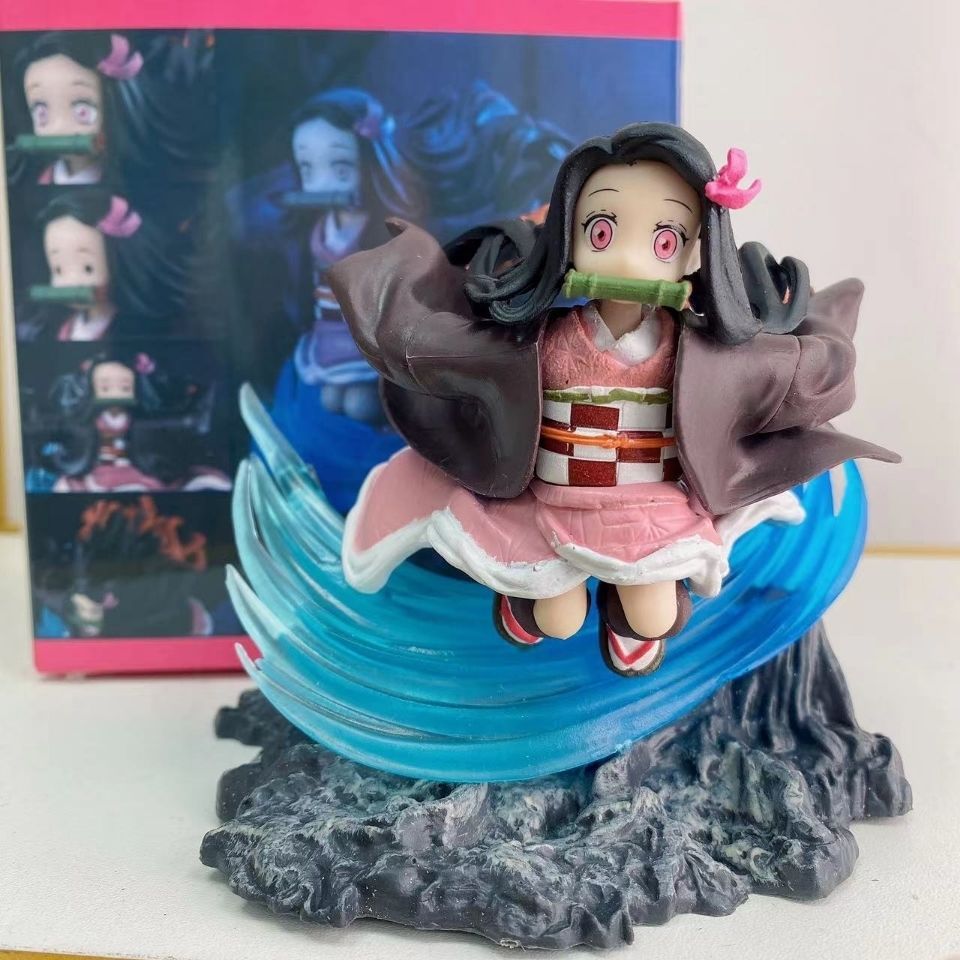 Nezuko Kamado Chibi Demon Slayer Kimetsu No Yaiba Figures Anime Manga ...