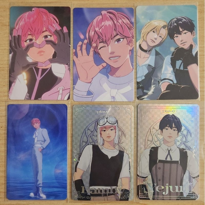 [READY] Plave OFFICIAL PHOTOCARD ASTERUM BAMBIY YEJUN NOAH PC ALBUM AB ...