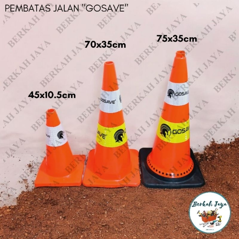 70 cm Flexible Traffic Cone Safety Road Barrier | Safety Traffic Cone ...