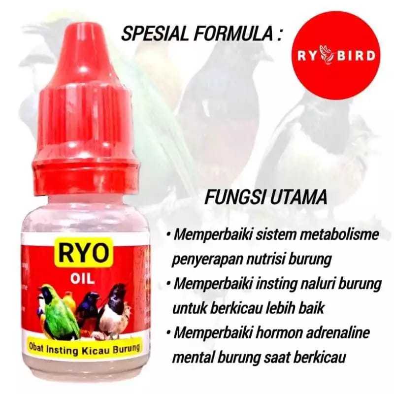 Ryo OIL Metabolism 10ML Metabolic RYO OIL Chirping Vitamins Magpie Bird ...