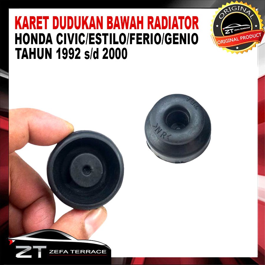 Rubber Mounting Rubber Lower Radiator Pad for Honda Civic Estilo Ferio ...