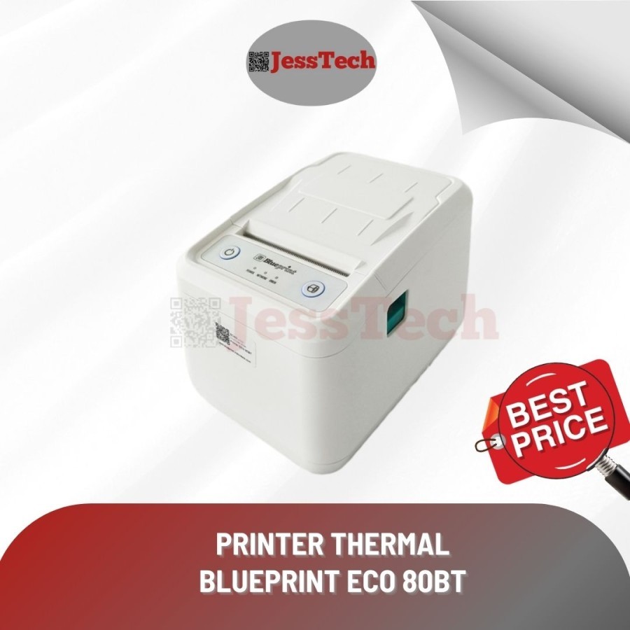 Thermal Label Printer 80mm BLUEPRINT ECO80BT USB+Bluetooth | Shopee ...