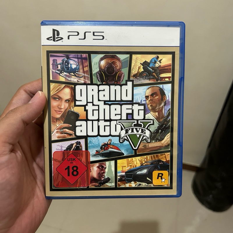 Grand theft auto v gta 5 ps5 ps5 playstation 5 | Shopee Philippines