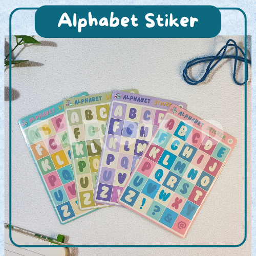 Alphabet Stickers / letter Stickers / abc Stickers / cute Stickers ...