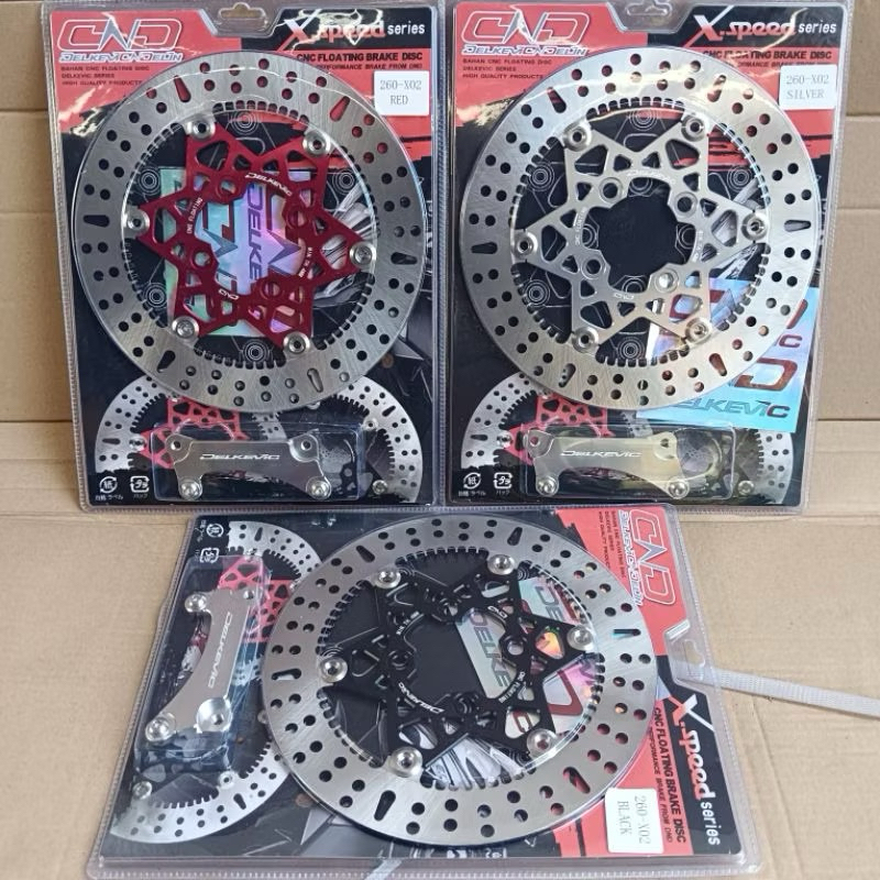 Disc Brake Delkevic 260mm X-SPEED Front Disc Brake Model DAYTON4 Vario ...