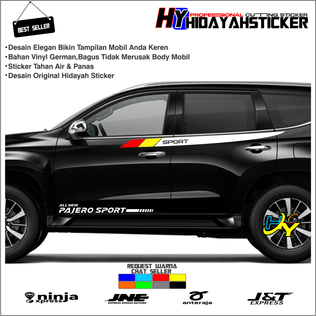 Mitsubishi Pajero Sport Sticker Sticker Cutting List Car Sticker ...