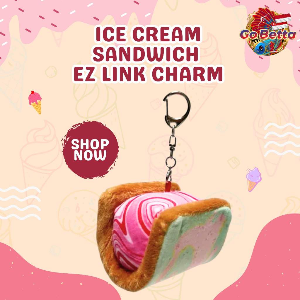 Special Ice Cream Bread Singapore Ezlink Charm Singapore Ice Cream ...