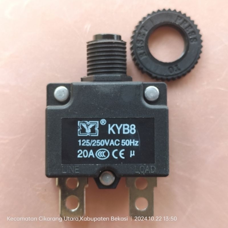 Kyb8-20a Switch Breaker Satellite pump Switch | Shopee Philippines