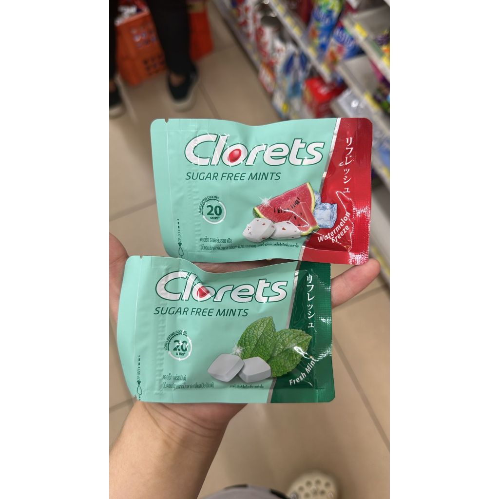 Clorets sugar free watermelon/mint | Shopee Philippines