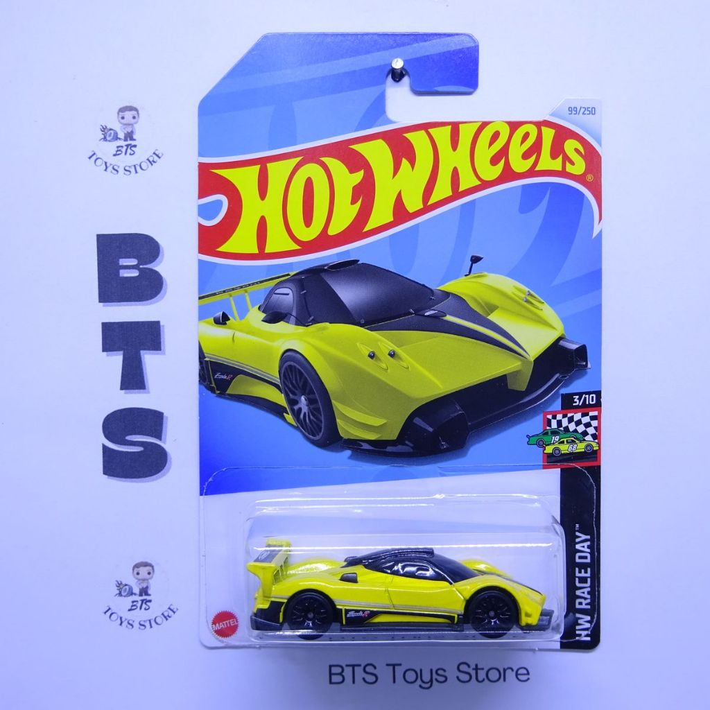 Hot Wheels Pagani Zonda R YELLOW | Shopee Philippines