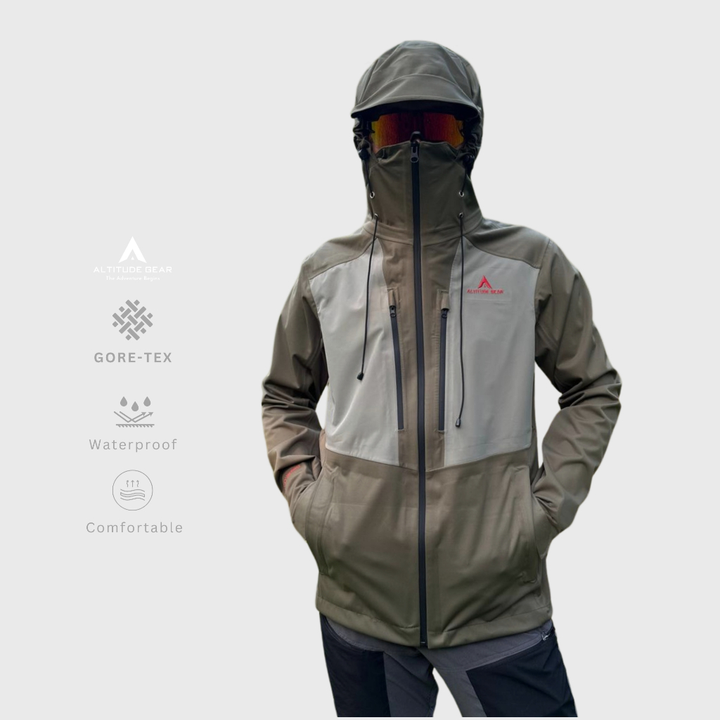 Altitude Gear Hurricane Pro Outdoor Jacket for Men and Women Goretex ...