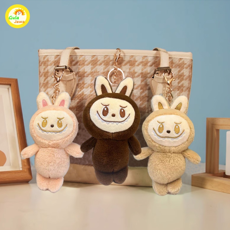 GANTUNGAN Viral Labubu Doll Chain / Labubu The Monsters Keychain ...