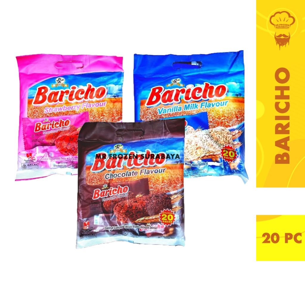 Baricho Oat Cereal Chocolate Vanilla Strawberry Contents 20pc | Shopee ...