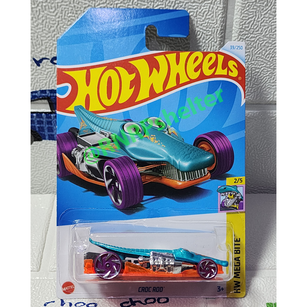 Diecast Hotwheels Hot Wheels original Mattel - Croc Rod | Hw Mega Bite ...