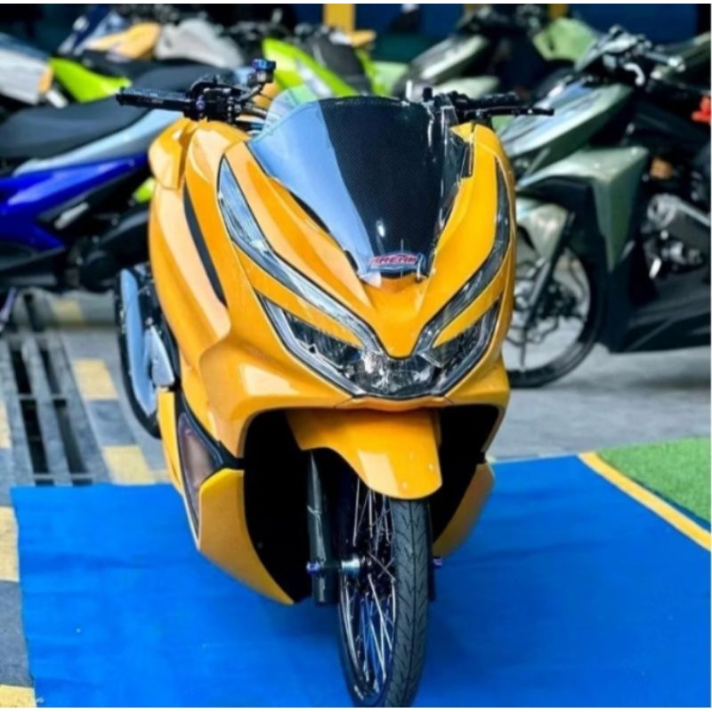 LOKAL WINDSHIELD VISOR PCX 150/160, LOCAL STANDARD MODEL, 3'MM ...