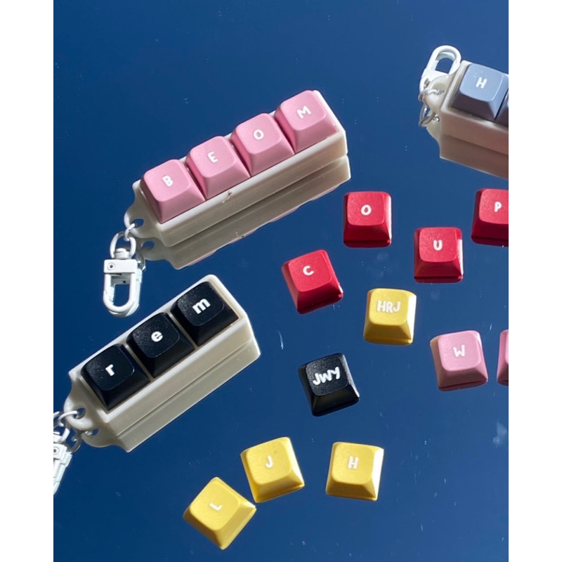 [READ DESCRIPTION] Pre Order Customize Keyboard Keychain 1 | Mechanical Switch Fidget | Shopee ...