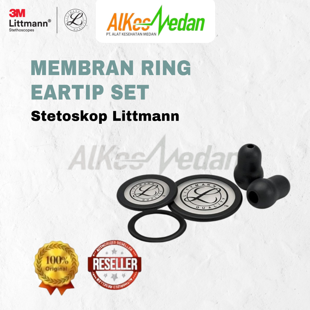 MEMBRANE RING EARTIP SET 3M LITTMANN ADULT / ADULT SPARE PARTS CLASSIC ...