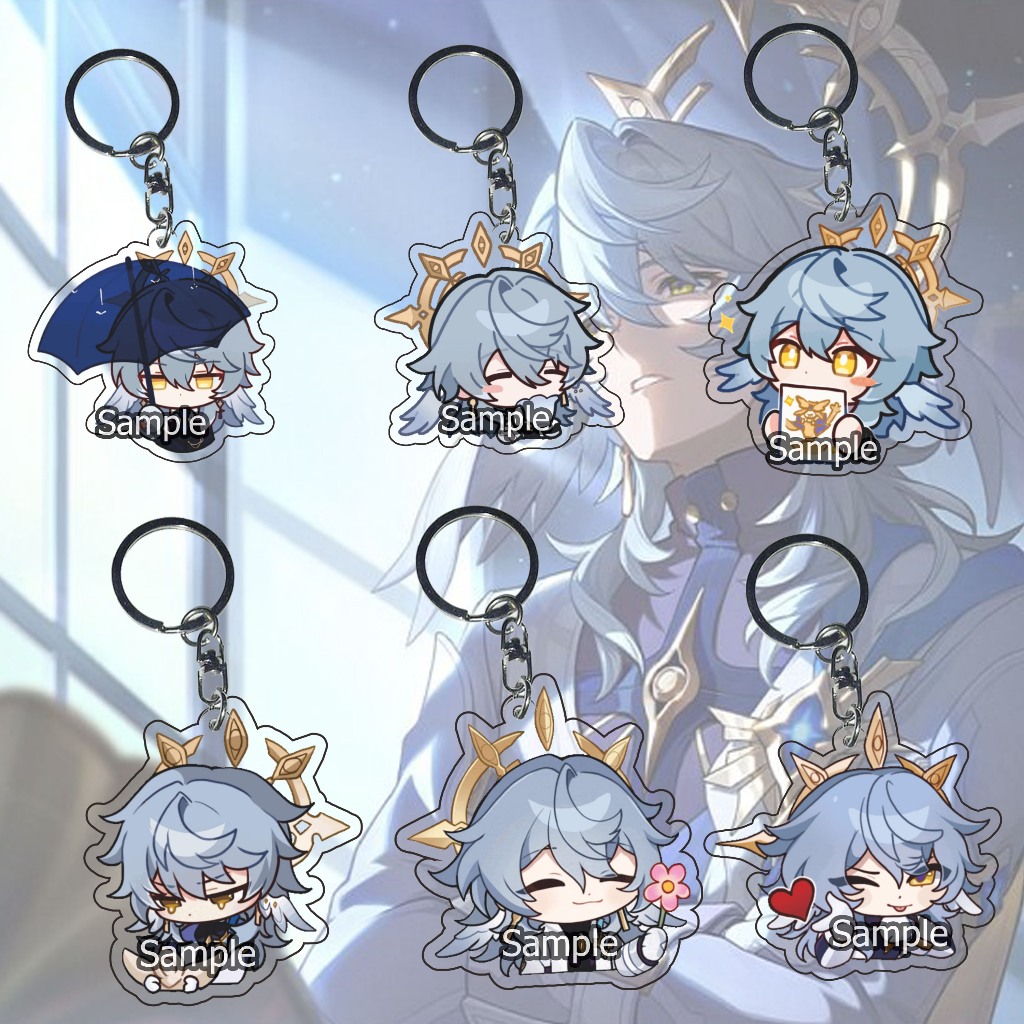 GANTUNGAN Honkai Star Rail sunday Keychain all - HSR - Ganci Anime ...