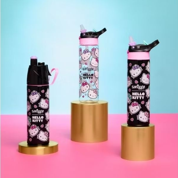 (Original) Smiggle Hello Kitty Stainless Steel/Plastic Bottle (Original ...