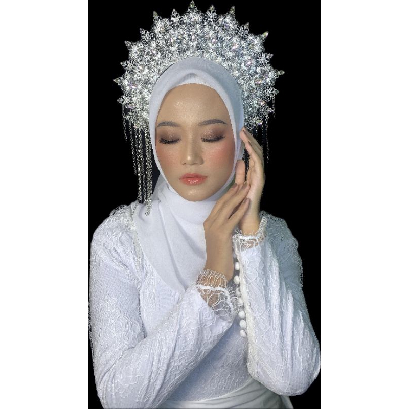Edit Malay Crown, Bridal Crown, Malay custom crown | Shopee Philippines