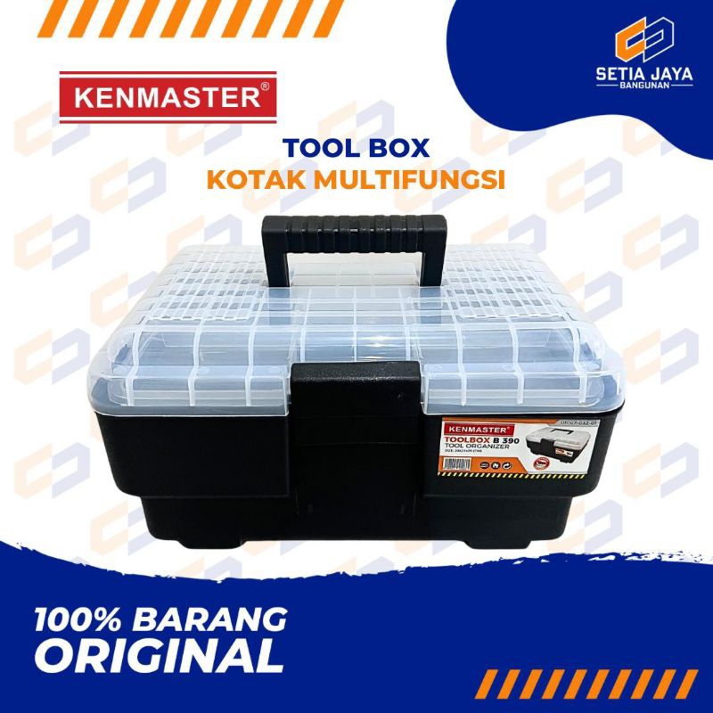 Tool Box / Craftsman Box / Kenmaster Plastic Tools B390 | Shopee ...