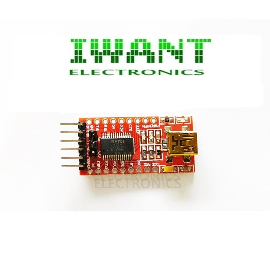 Ft232 FTDI USB TO TLL SERIAL CONVERTER MODULE FT232RL USB TO TTL MODULE ...