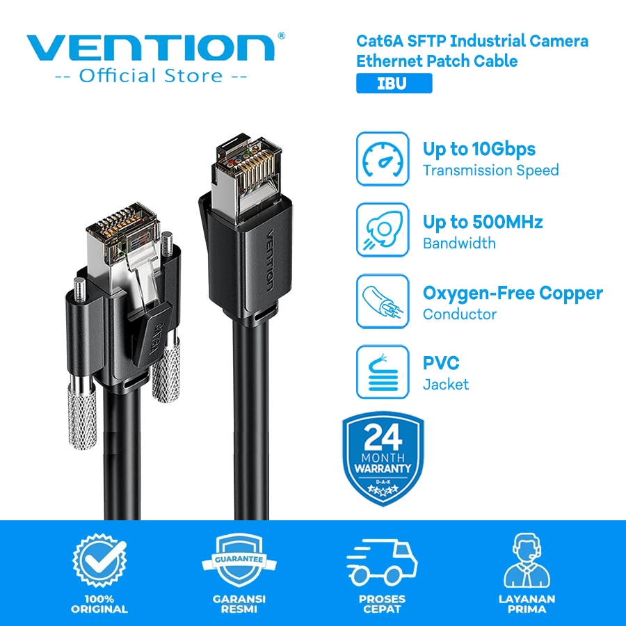 Vention LAN Cable RJ45 Cat6A SFTP Industrial Camera Gigabit Ethernet ...