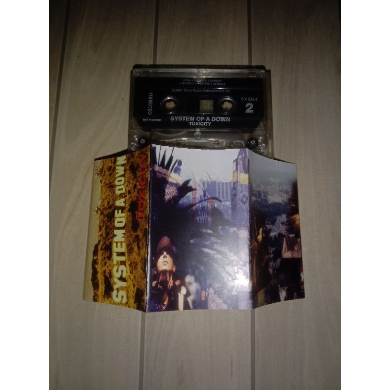 System of a down toxicity tape cassette 2 | Shopee Philippines