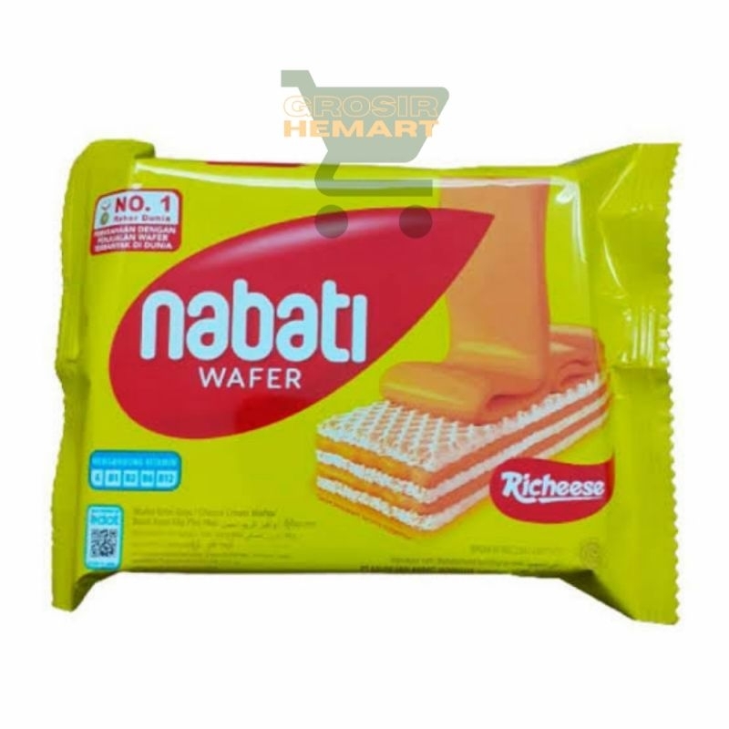 Richeese Nabati Cheese Wafers 46gr 1 Box (60pcs) | Shopee Philippines