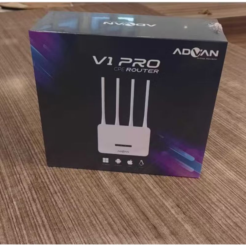Modem + Wifi Router 4G LTE Advan CPE V1 Pro Unlock All Operators ...