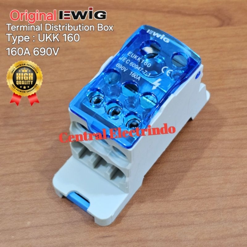Terminal Block UKK 160A 690V EWIG Terminal Distribution Junction Box ...