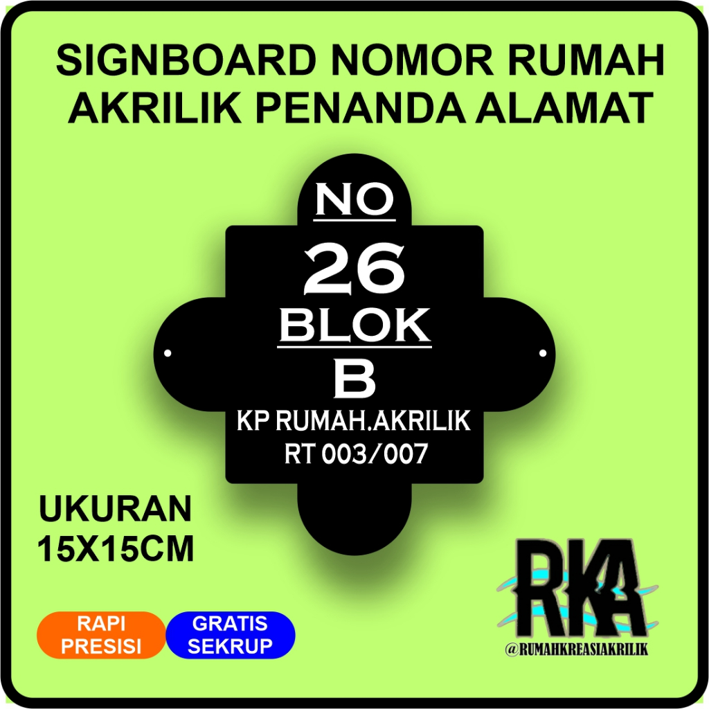 Acrylic HOUSE NUMBERS AESTHETIC ACRYLIC HOUSE SIGNBOARD ACRYLIC HOUSE ...