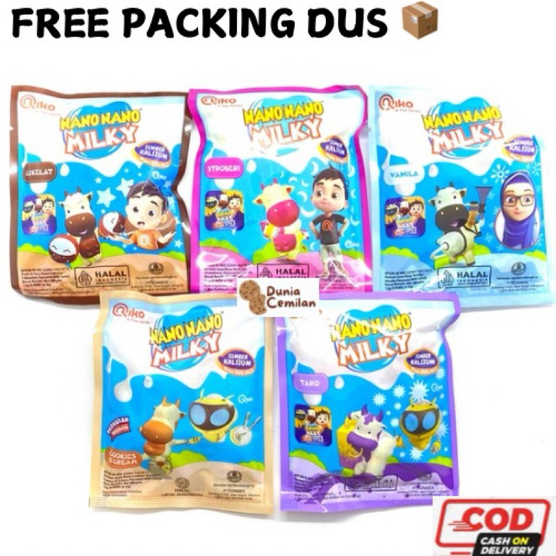 Nano Nano Milky Candy Sachet contains 6 pieces - Delicious Hard Milk ...