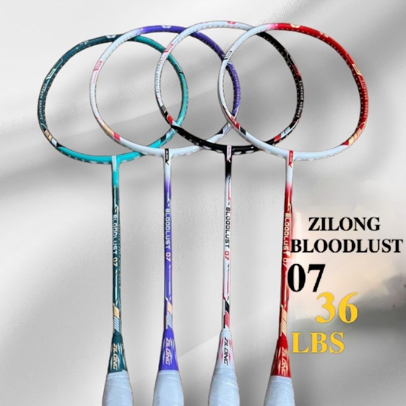 Zilong BLOODLUST 07 36 LBS Original BADMINTON RACKET | Shopee Philippines
