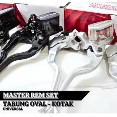 Oval brake master 1 tube 2 tubes universal automatic duck nmax pcx adv ...