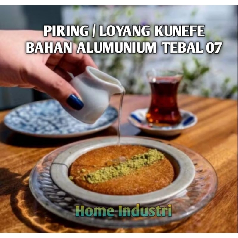 Thick Aluminum Kunefe Cake Plate / Typical Turkish Kunafa Cake Pan ...