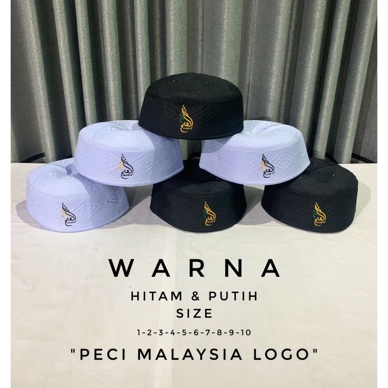 Peci Malaysia Peci Baharun Logo Al Fatah Many Variants | Shopee Philippines