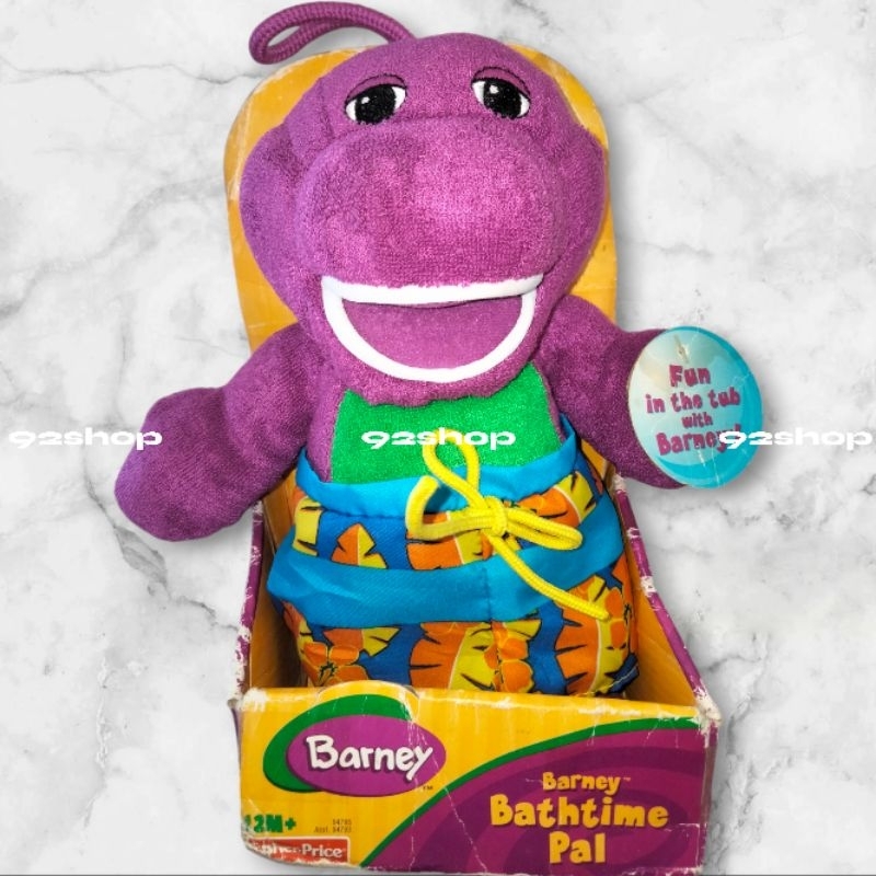 Original Fisher-Price 12 M+ BarneyTM Bathtime Pal doll | Barneytm fun ...