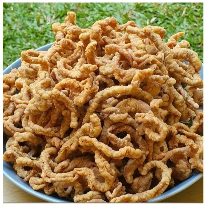 Premium Chicken Intestine Chips 1kg Savory Delicious Crispy | Shopee ...