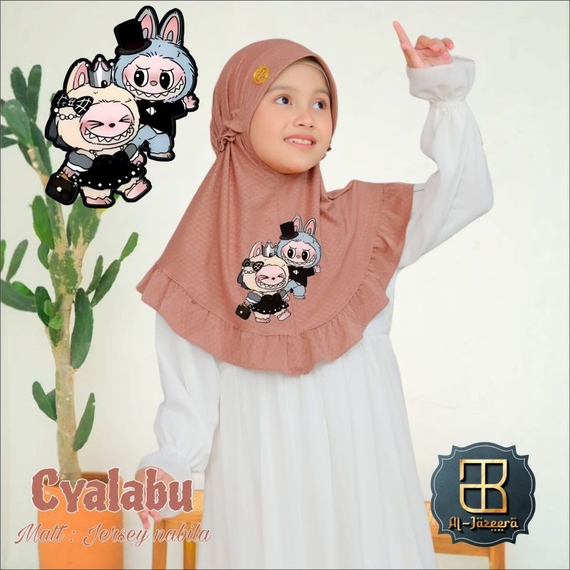 Al JAZEERA - CYLABU LABUBU INSTANT HIJAB FOR MATT CHILDREN.JERSEY ...