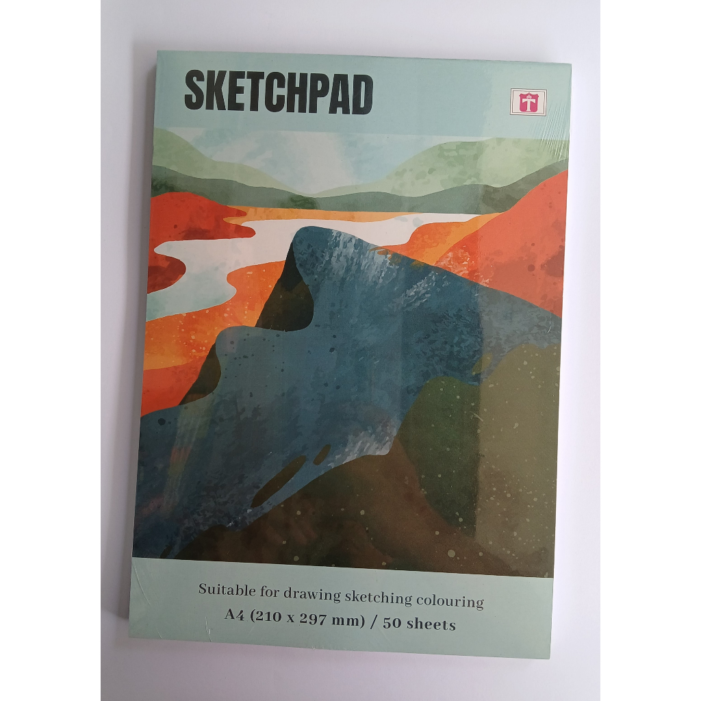A4 sketchpad A4 sketchpad, A4 size thick drawing book | Shopee Philippines