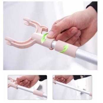 GANTUNGAN Adjustable Clothesline Hanger Stick / Clothes Hanger Stick ...