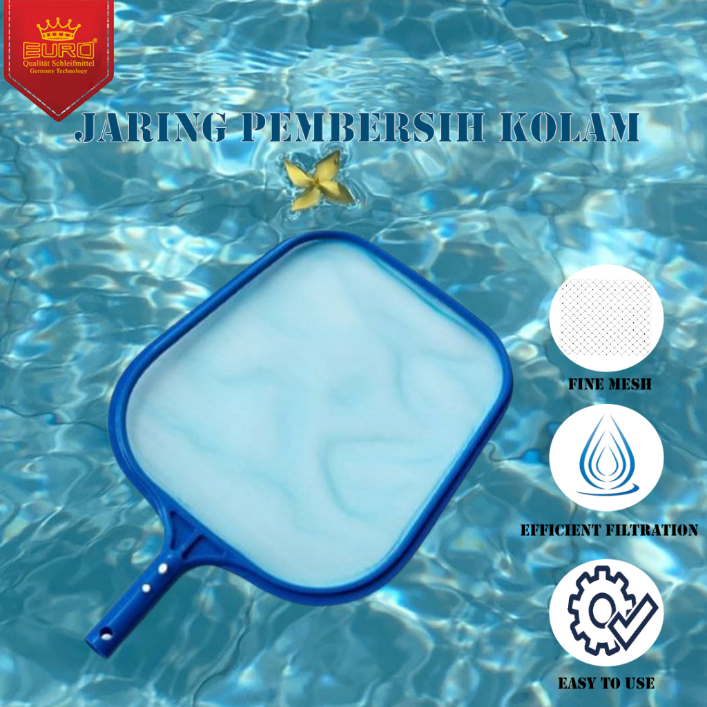 Swimming Pool Leaf Net / Leaf Skimmer Swimming Pool Cleaner | Shopee ...