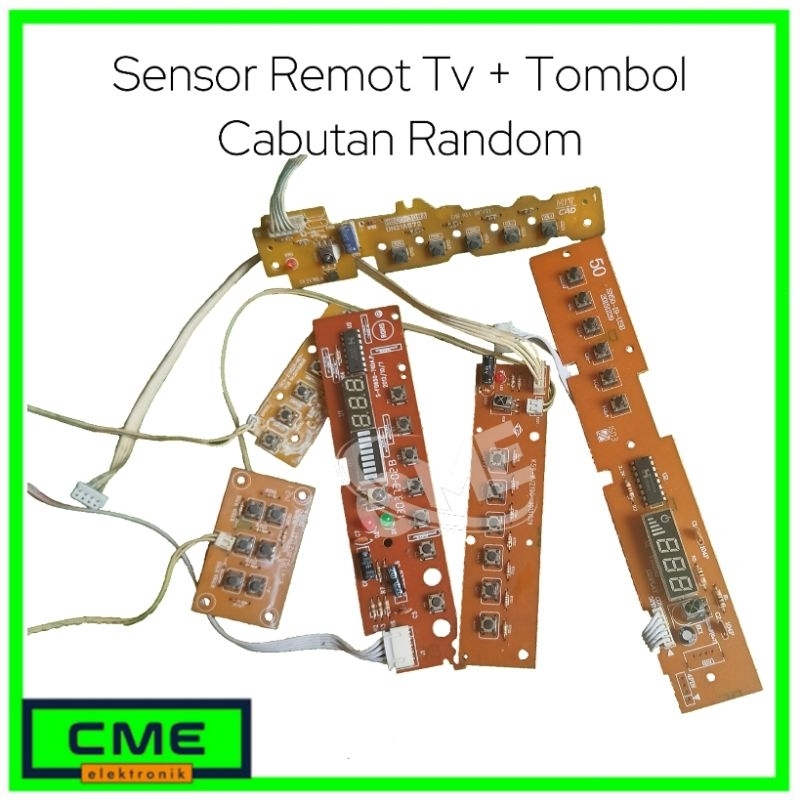TOMBOL Tv Sensor Button / RCA Female Jack Random Pull | Shopee Philippines