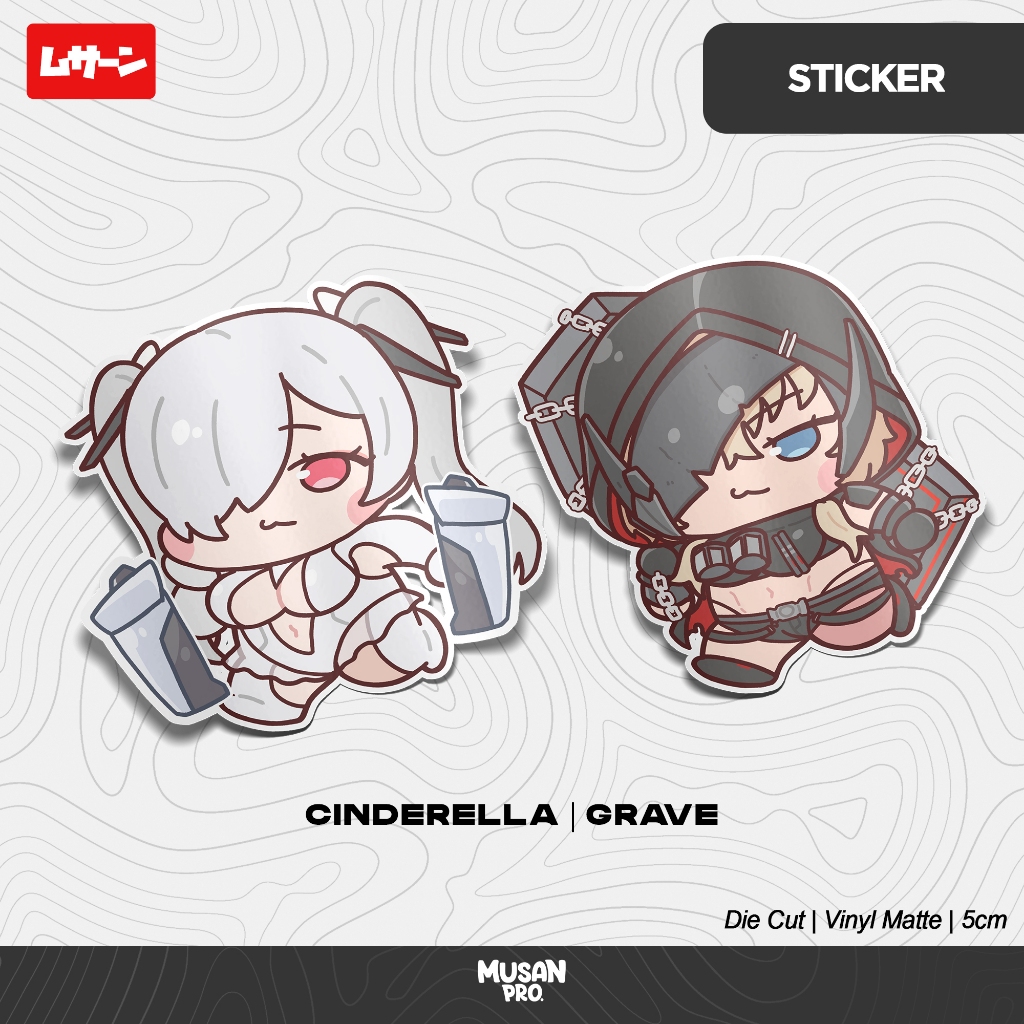 Nikke Sticker - Cinderella - Grave - Misan - Fan Merch | Shopee Philippines
