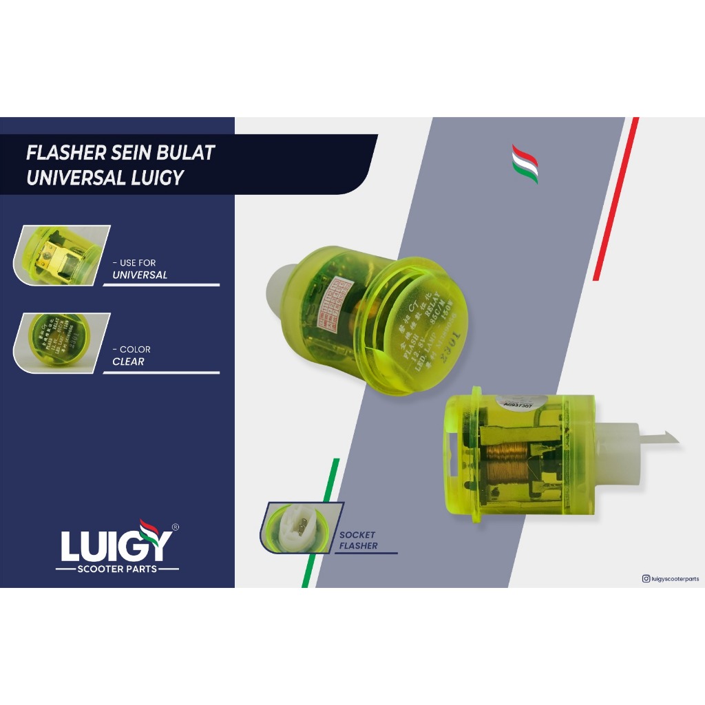 Luigy Turn Signal Flasher Relay for Luigy vespa sprint primavera turn ...