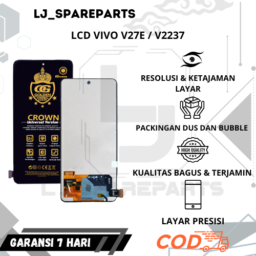 Lcd TOUCHSCREEN VIVO V27E / V2237 COMPLETE ORIGINAL FULLSET | Shopee Philippines