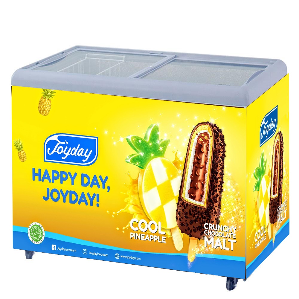 Ice cream joyday refrigerator freezer sticker | Shopee Philippines