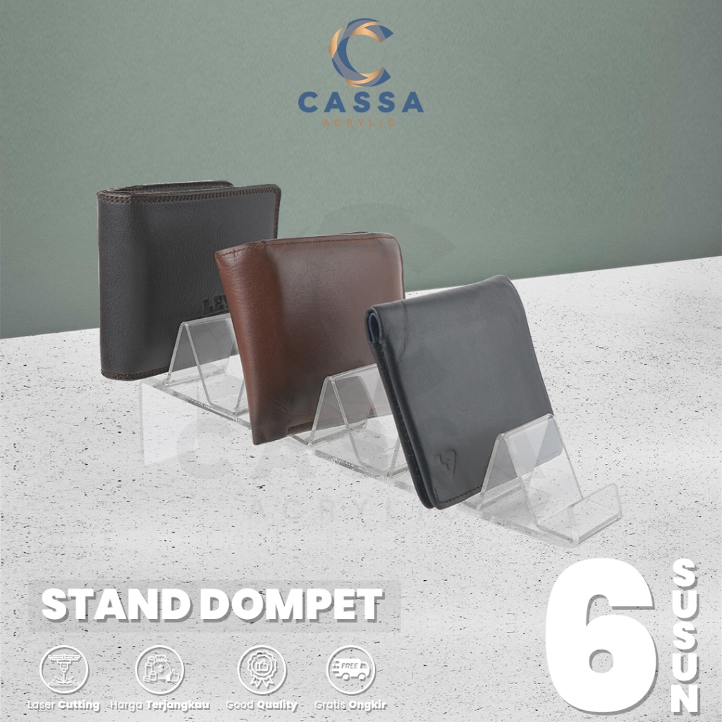 Acrylic Wallet Stacking / Acrylic Wallet Display - 3mm | Shopee Philippines