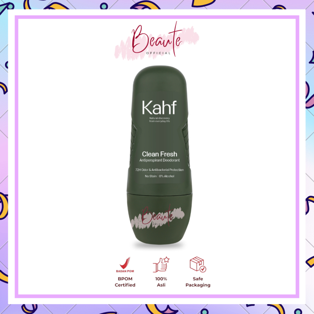 Kahf Antiperspirant Deodorant Roll On Clean Fresh | Shopee Philippines